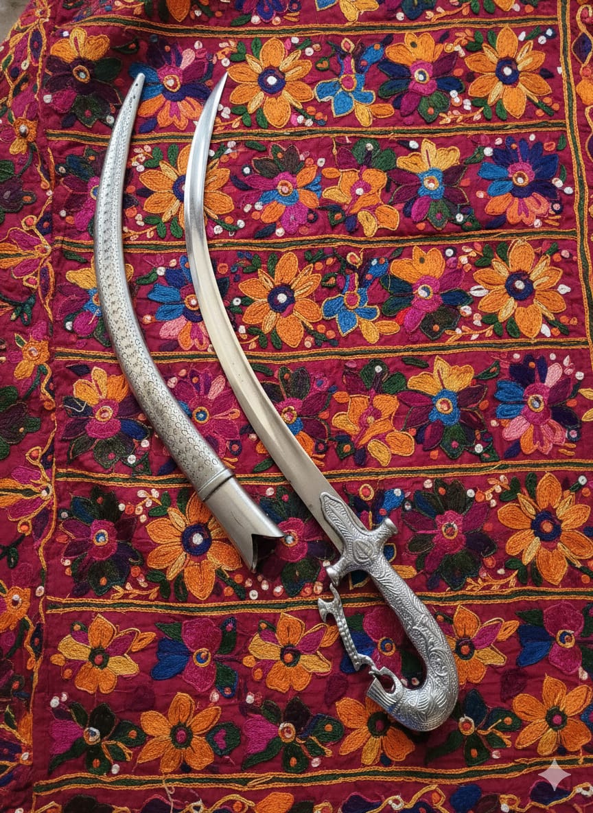 Old Punjabi Talwar – VeerusikligarSwords